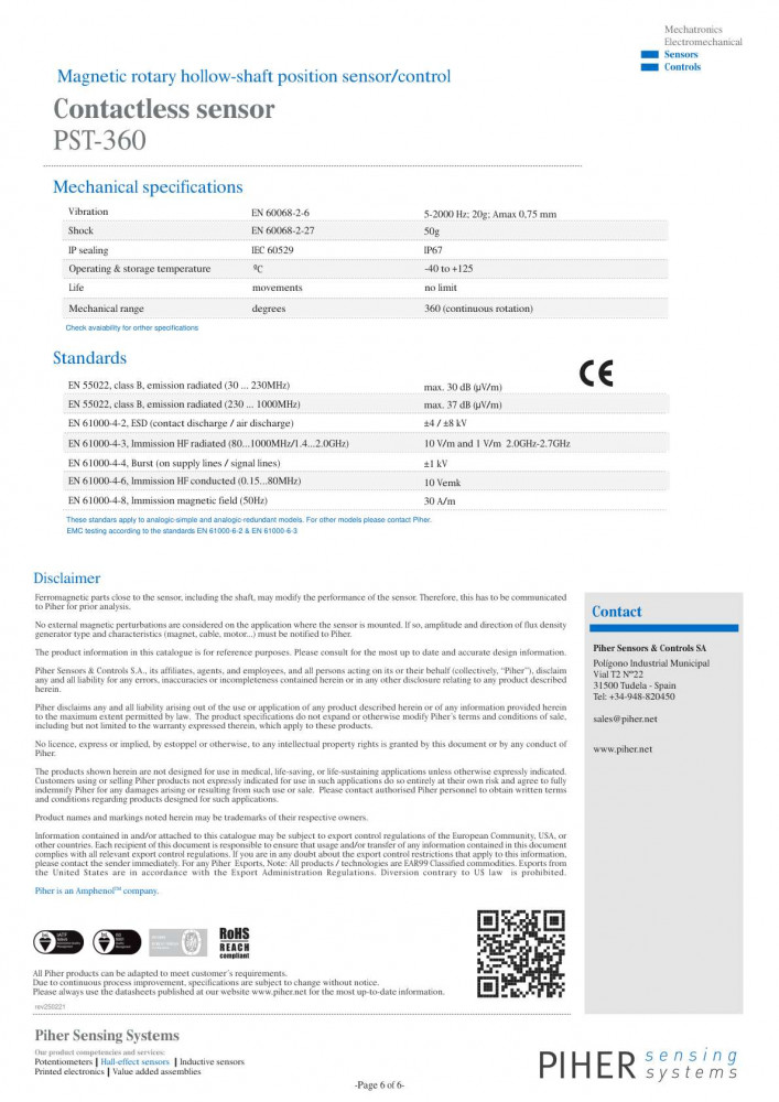 PST-360 technical document page 6