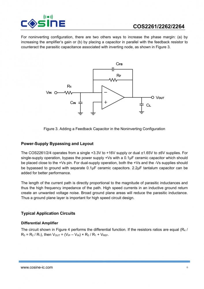 COS2262 datasheet page 6