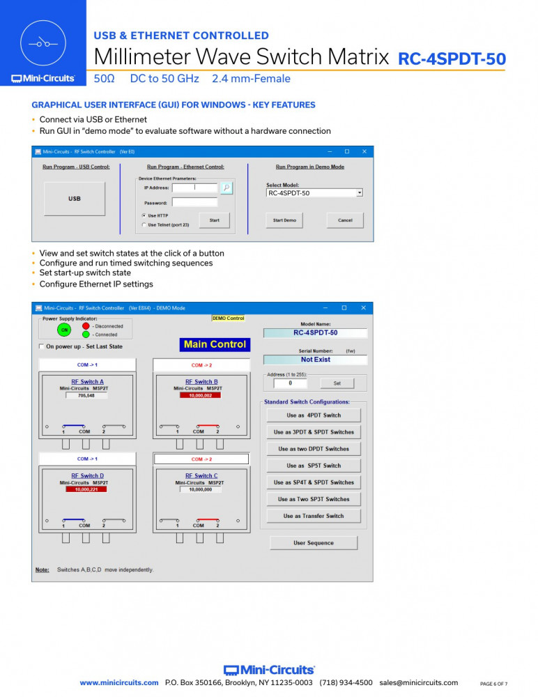RC-4SPDT-50 technical document page 6
