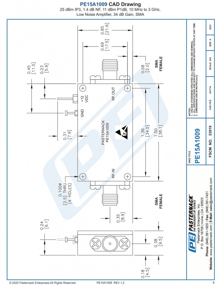 PE15A1009 datasheet page 6
