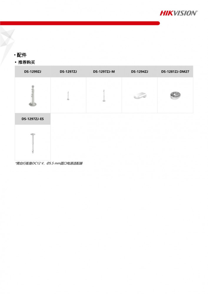 DS-2XA3956F-IS technical document page 5