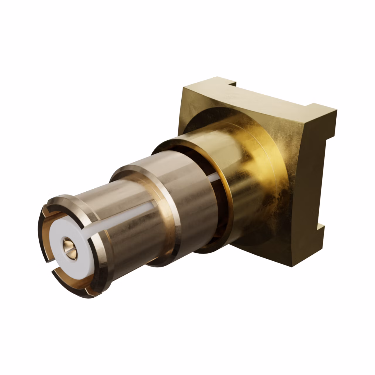 SMP Plug-to-SMP Jack Adapter Assembly, 9.75mm Length, One Piece Per Bag, 50 Ohms for sale