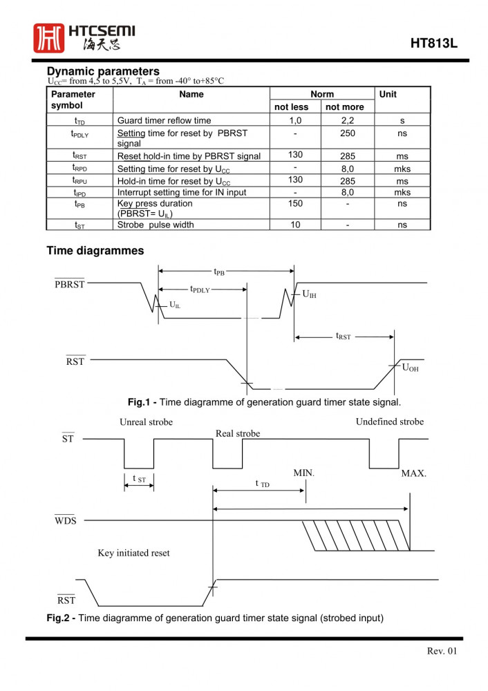 HT813LRZ technical document page 4