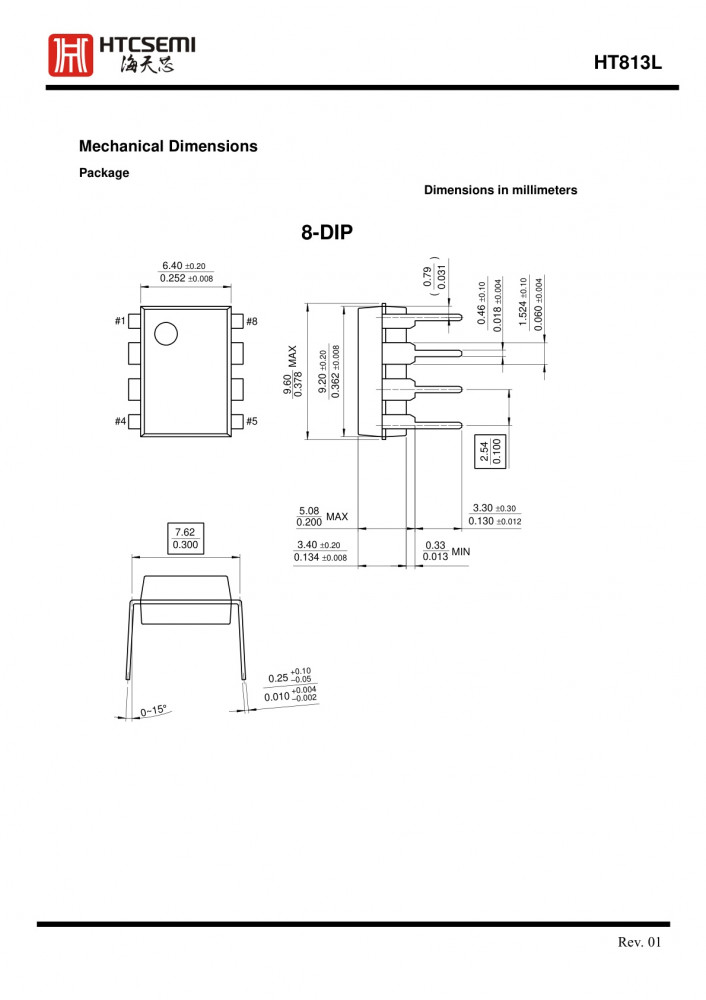 HT813LRZ technical document page 7