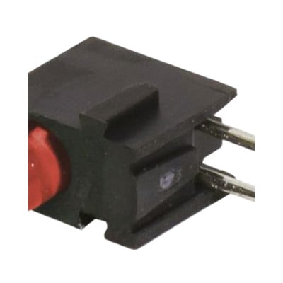 BIVAR H100CRD Red Circuit Board Indicator Light Bar for PCB Status Display