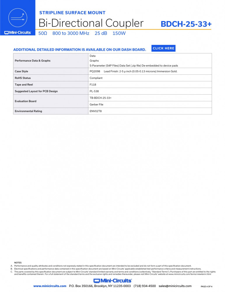 BDCH-25-33+ datasheet page 4