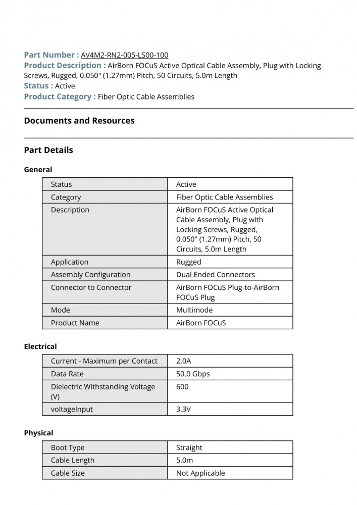Product document image 1 for AV4M2-RN2-005-LS00-100