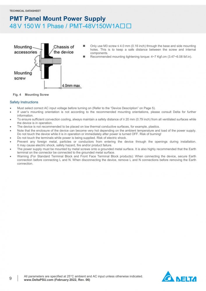 PMT-48V150W1AG datasheet page 9