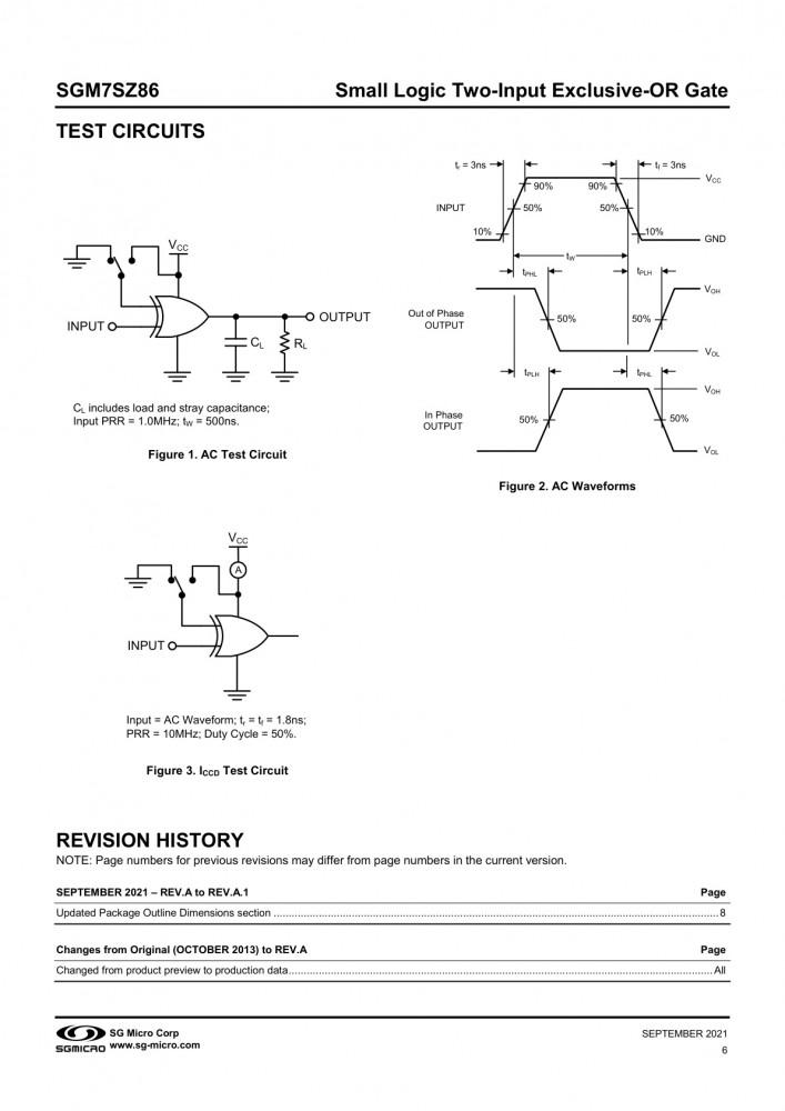 SGM7SZ86 datasheet page 6