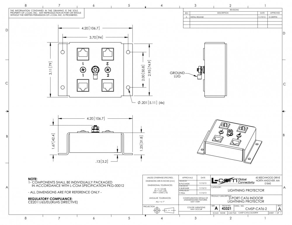 CMSP-CAT6-2 technical document preview