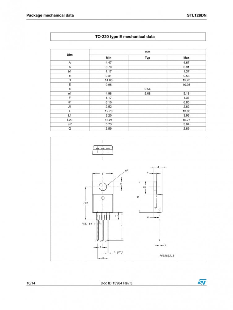 STLD128DNT4 datasheet page 10