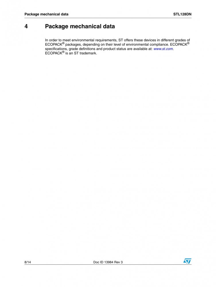 STLD128DNT4 datasheet page 8