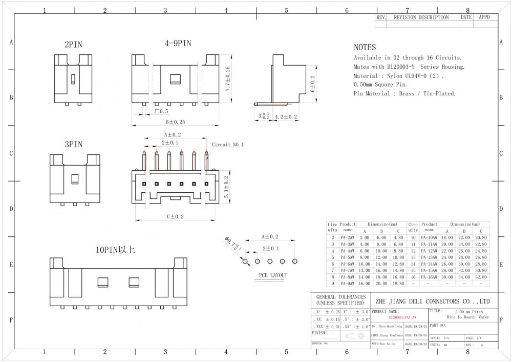 DLL PA-H-6S technical document page 6