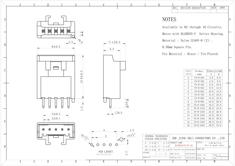DLL PA-H-6S technical document page 9