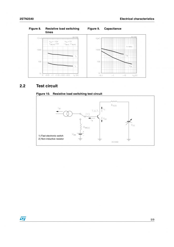 2STN2540 datasheet page 5
