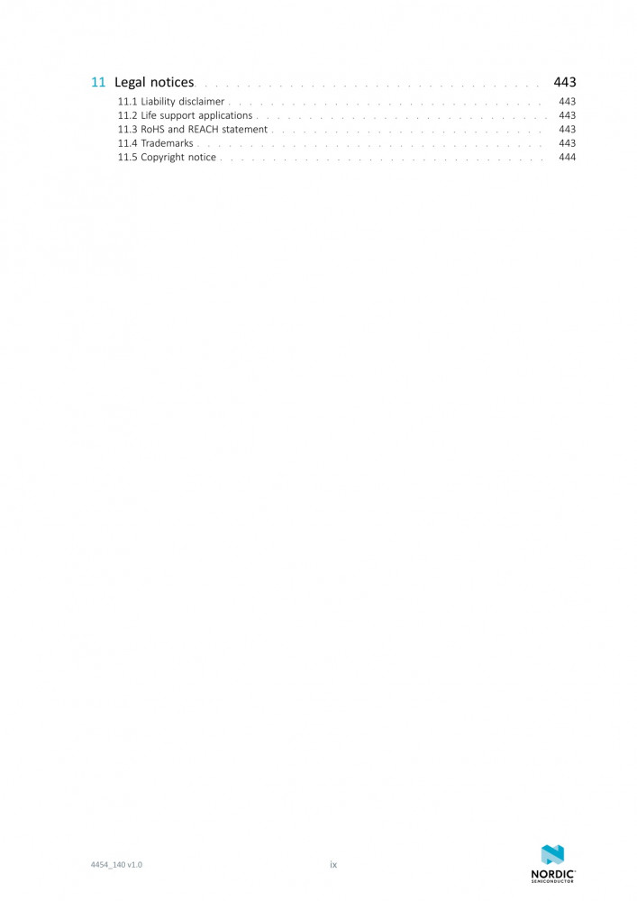 nRF52811 specification preview page 9