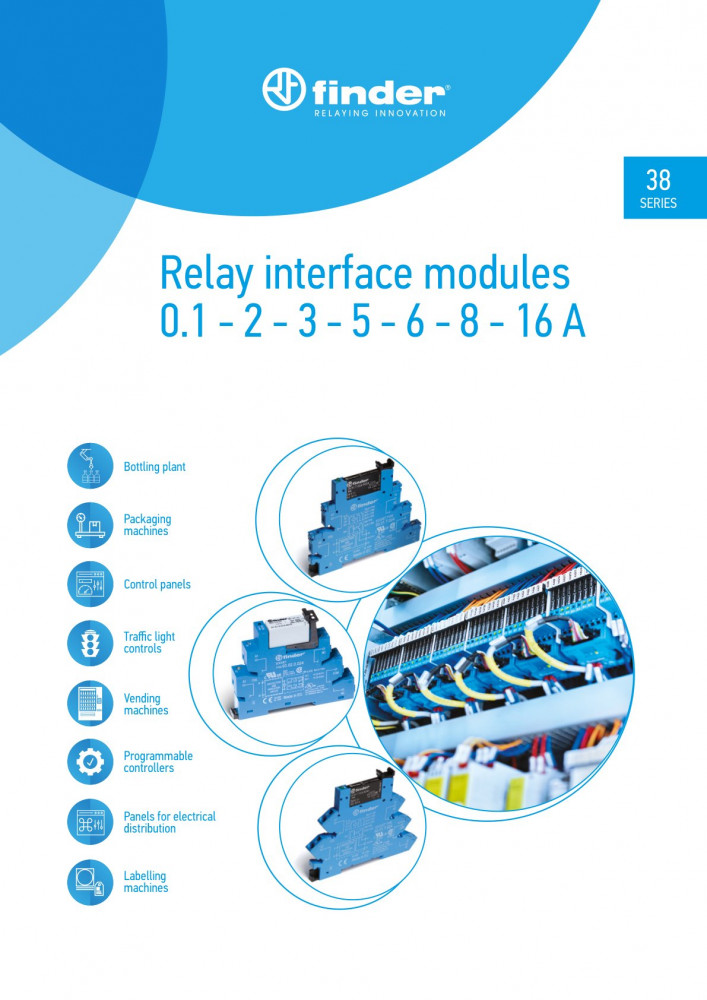 38 series relay interface module document page 1
