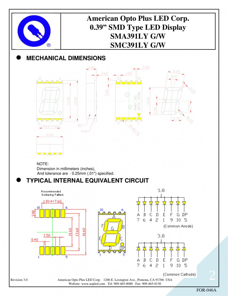SMC391LY datasheet page 2