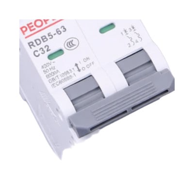 PEOPLE RDB5-63 C4 2P Miniature Circuit Breaker