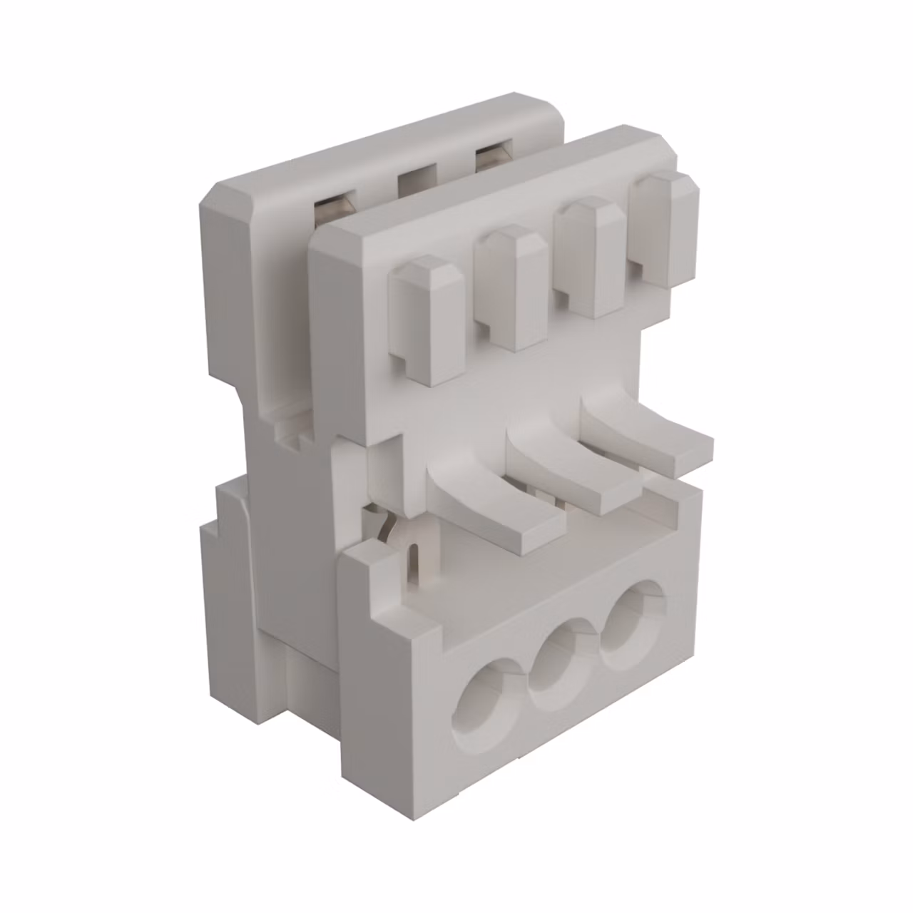 Appli-Mate RAST 2.5 Connector, 5.00mm Pitch, Female, 2 Circuits, All Position Keys, Open Endwalls, Zeus Housing for sale