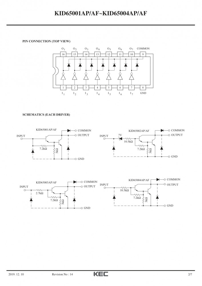 KID65003AF-EL/PY datasheet page 2