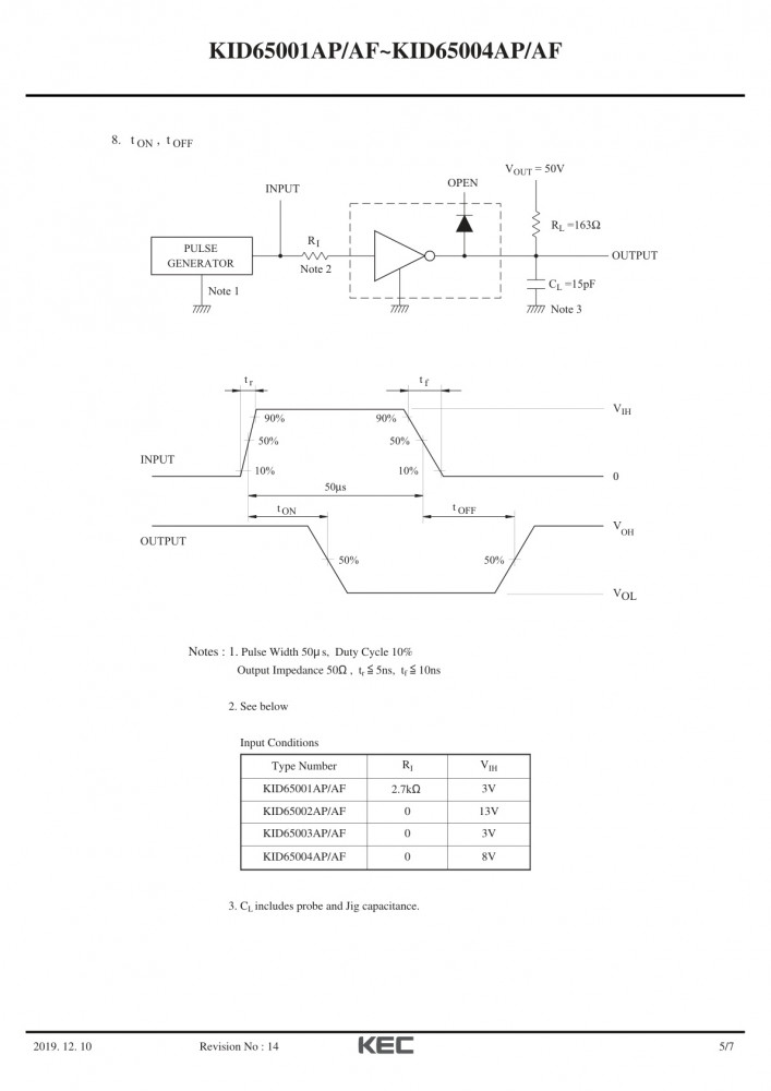 KID65003AF-EL/PY datasheet page 5