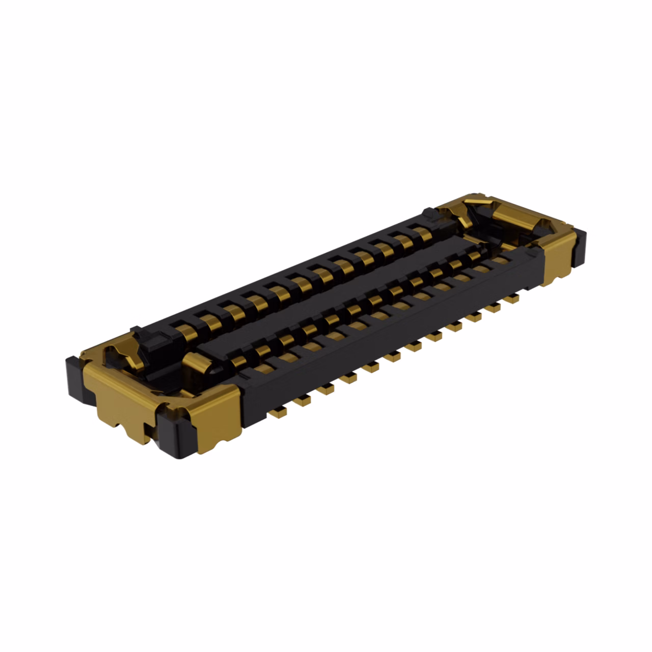 SlimStack Board-to-Board Receptacle, 0.35mm Pitch, ACB6+ Series, 0.60mm Mated Height, 1.90mm Mated Width, 24 Circuits, 1 Reel/Carton for sale
