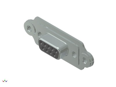 D-SUB Standard • 9-pos. • Socket • Solder cup • Blind mating plate • Quality class 3 for sale