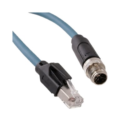 Bulgin PXPTPU12FBF08XRJ050PU Between Series Adapter Cable Assembly