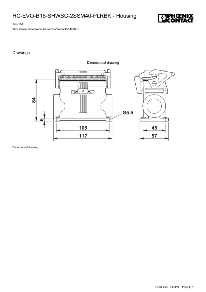 Phoenix Contact 1407651 product documentation page 4
