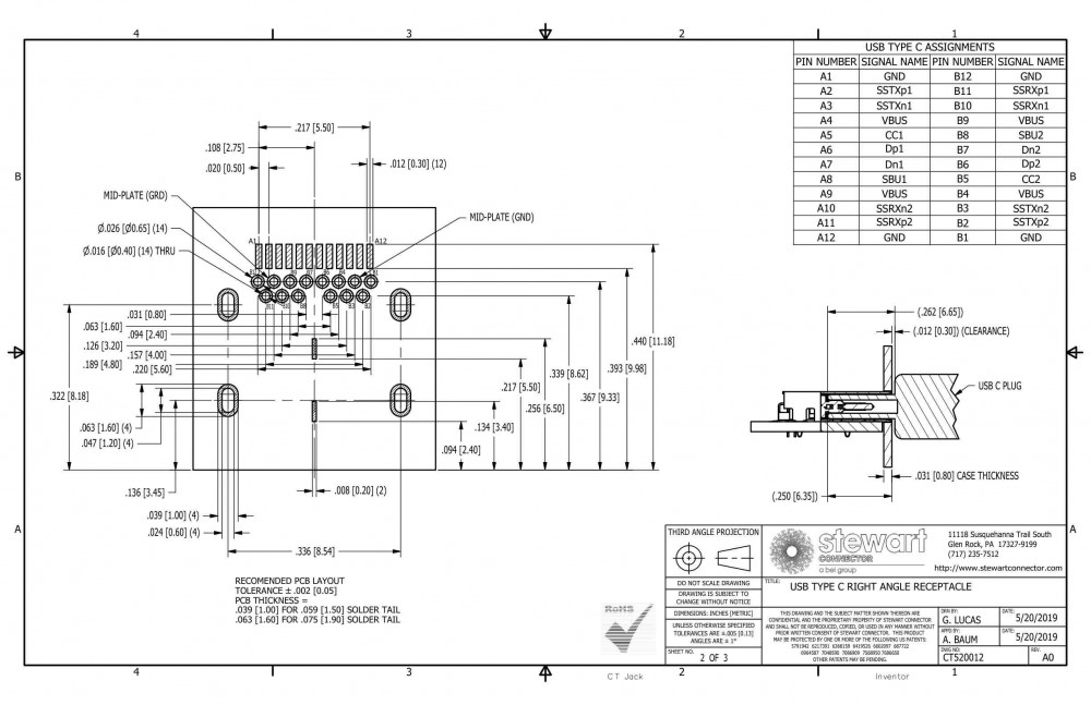 SS-52400-002 technical document page 2