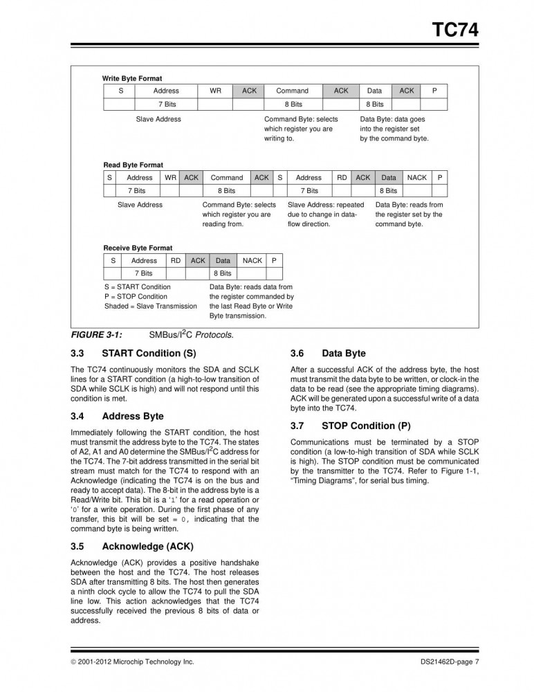 TC74 technical document page 7