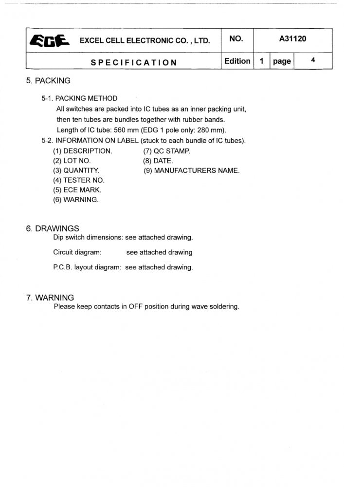 ECE EDG mechanical drawing page 4