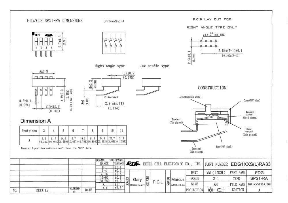 ECE EDG construction drawing page 5