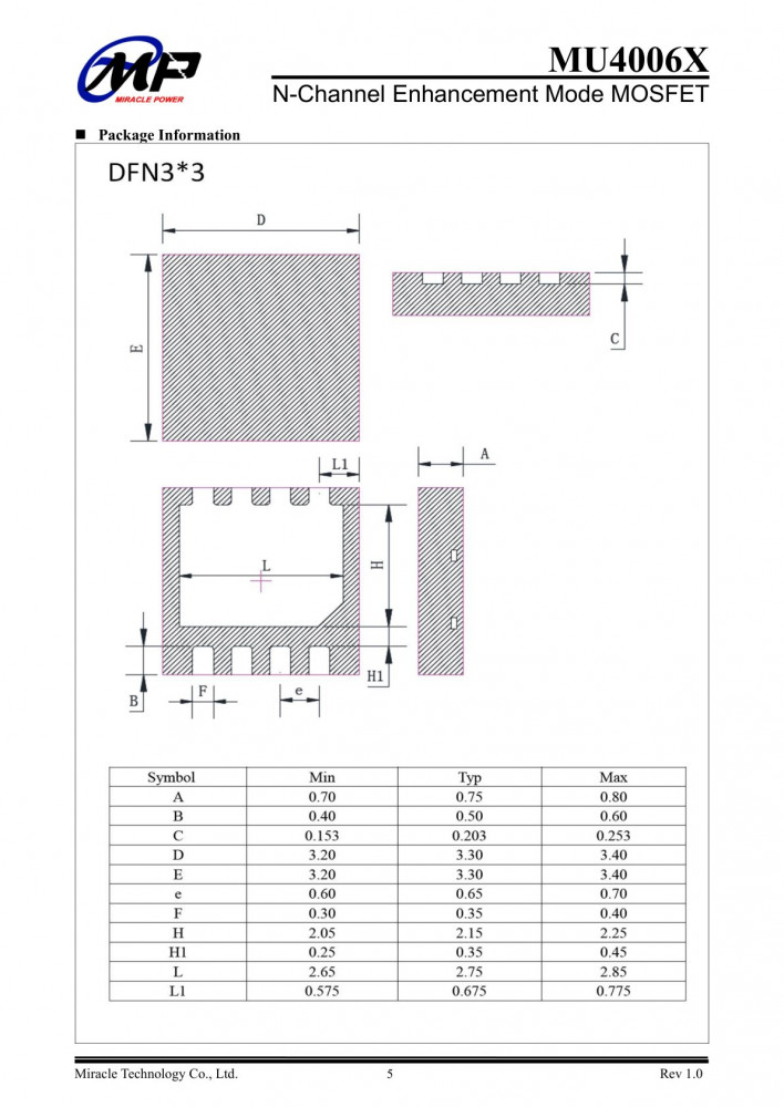 MU4006X datasheet page 5