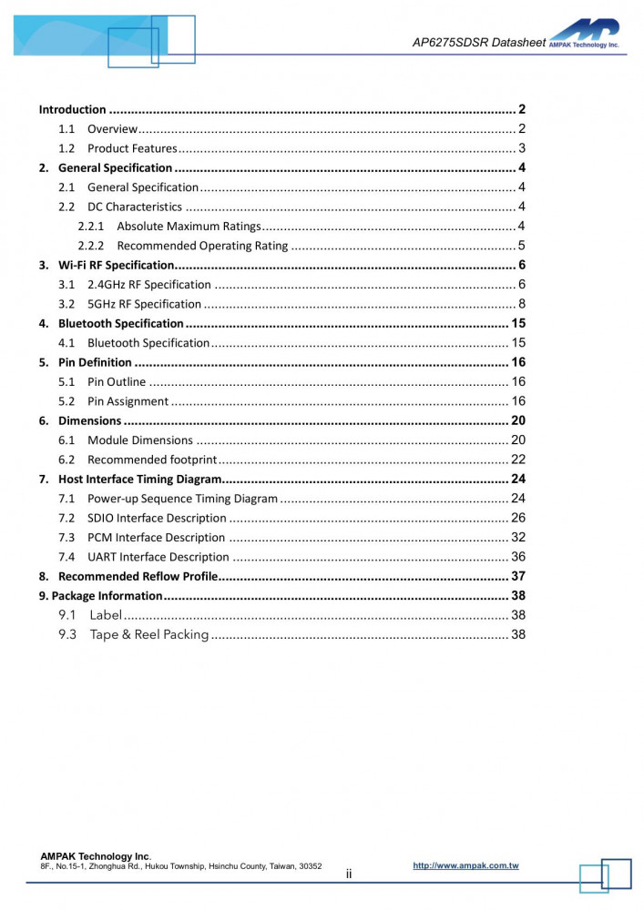 AP6275SDSR datasheet page 4