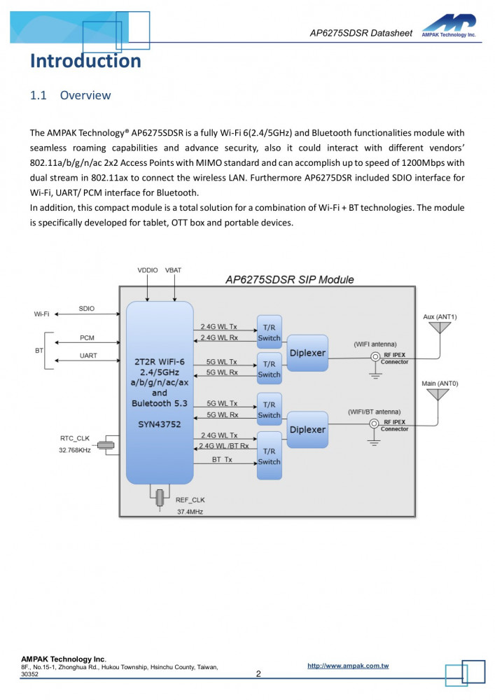 AP6275SDSR datasheet page 5