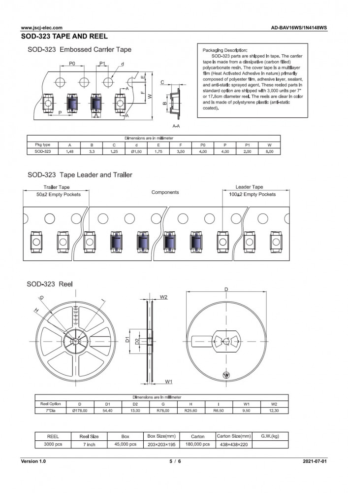 AD-1N4148WS datasheet page 5