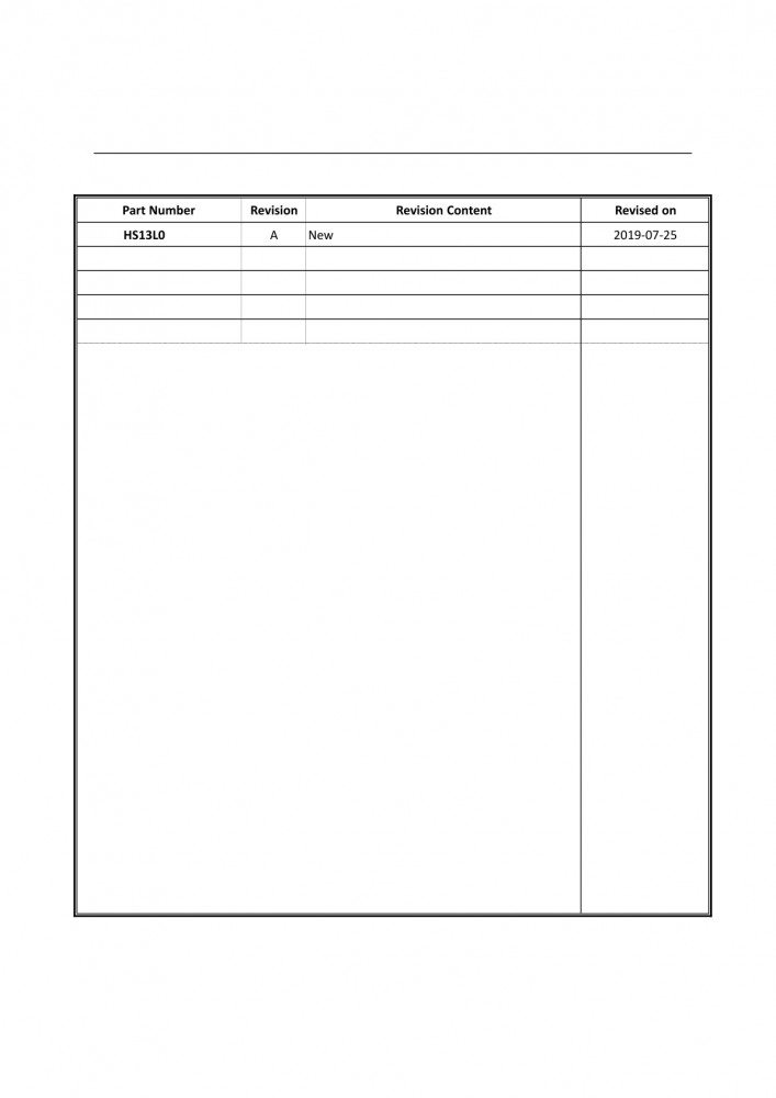 HS13L03B2C01 datasheet page 2