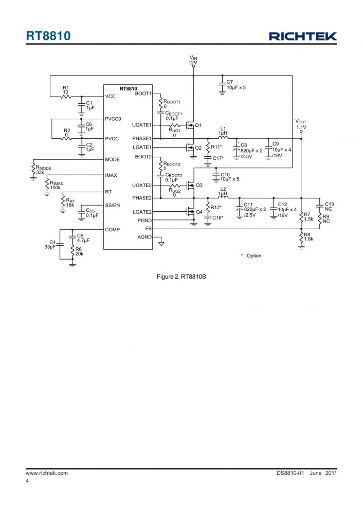 RT8810 datasheet page 4