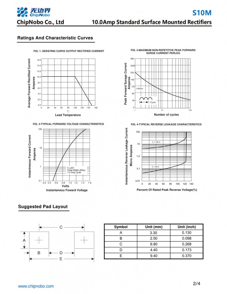 ChipNobo S10M datasheet page 2
