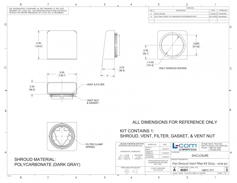 L-com NBPC-FV1 technical document page