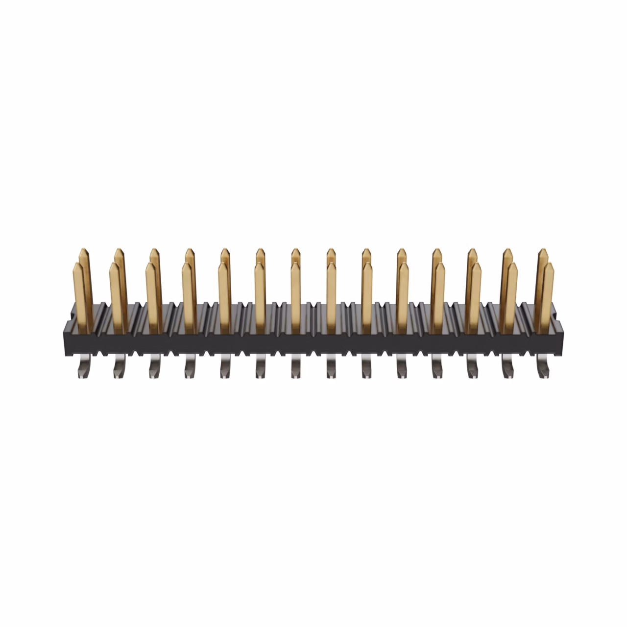 Milli-Grid Header, Vertical, Surface Mount, 28 Circuits, 0.76µm Gold (Au) Plating, Mating Pin Length 3.80mm, Tube, Lead-Free for sale