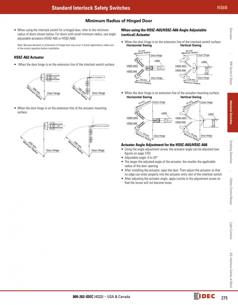 IDEC HS6B-12B05 technical document page 5