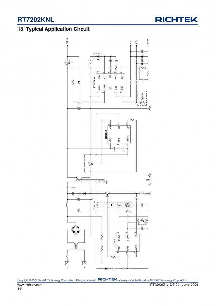 RT7202KNL datasheet preview page 10