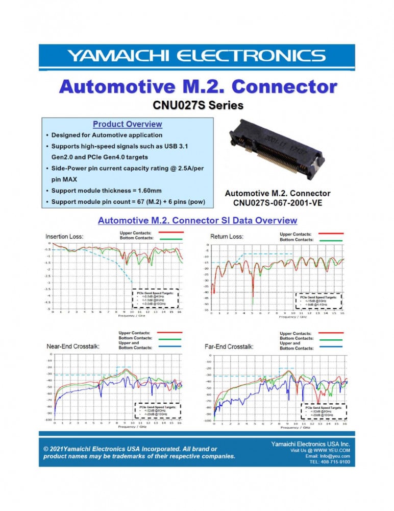 Yamaichi CNU027S-067-2001-VE technical document page 2