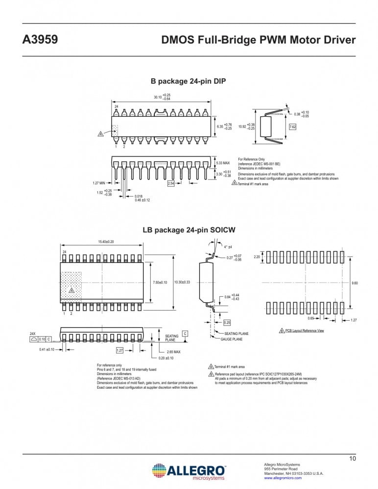 A3959 datasheet page 10