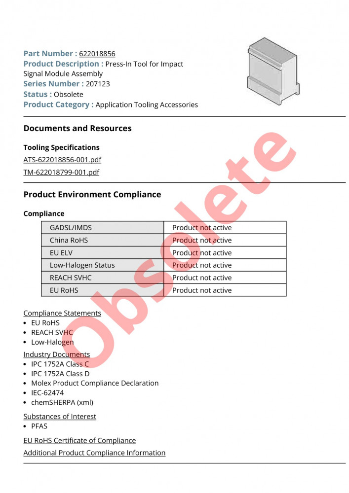 Tooling documentation preview, page 1