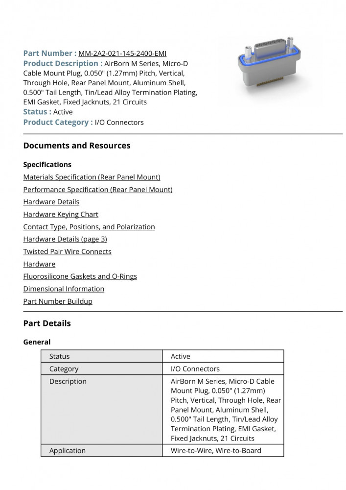 MM-2A2-021-145-2400-EMI technical document page 1