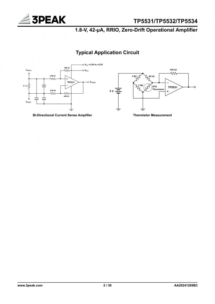 TP5534-SR datasheet page 2